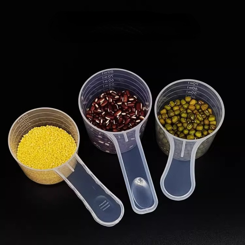 Jual Measuring Spoon 50/60ml Kitchen Plastic Measuring Coffee Scoop ...