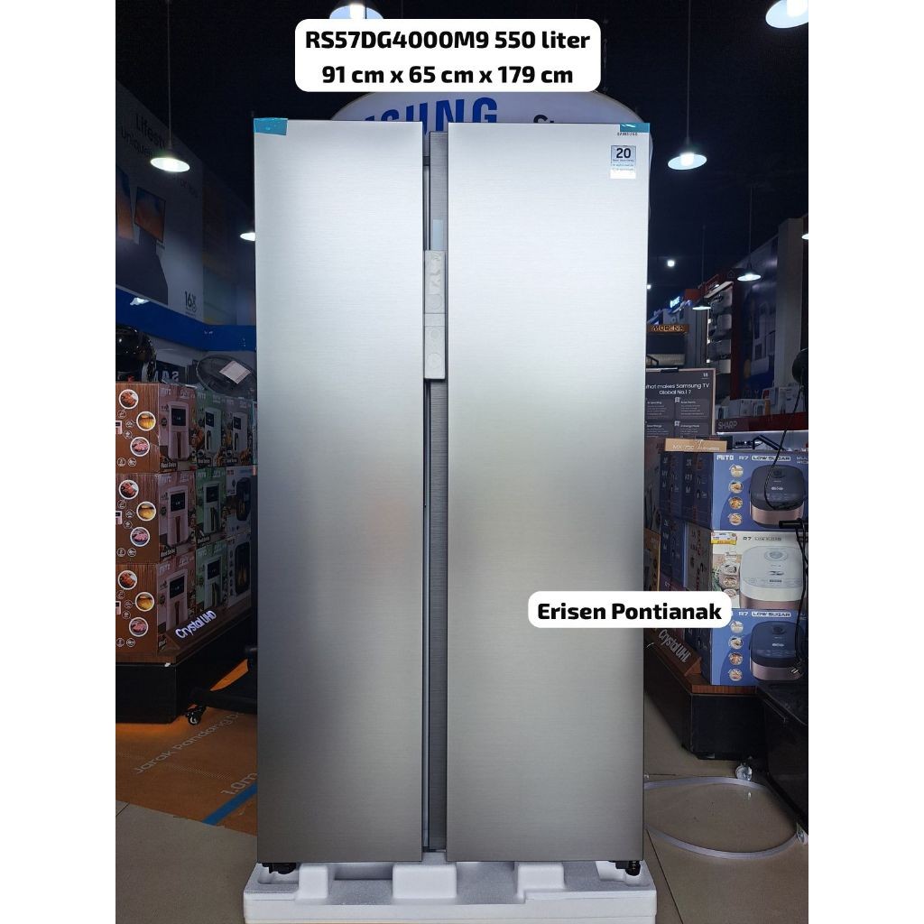 Jual Samsung Kulkas Side by Side 583L RS57DG4000M9 / RS57 ...