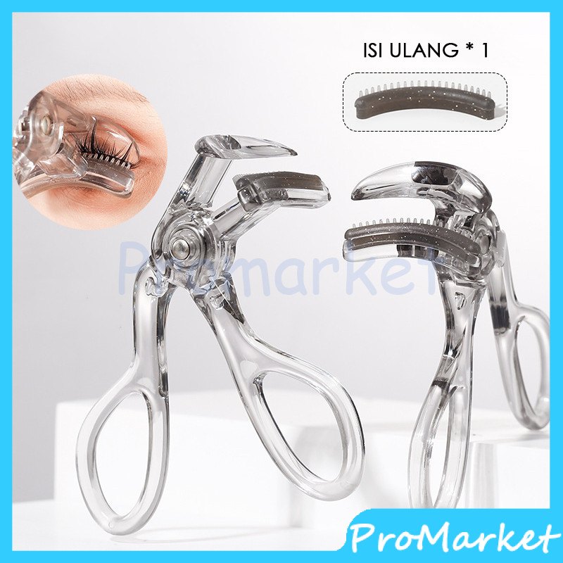 Jual Penjepit Bulu Mata Eyelash Curler Free Sisir Bantalan Penjepit ...
