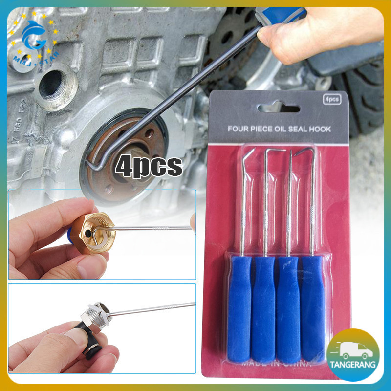 Jual 4 Pcs/SET Obeng Cungkil Pelepas Seal Roller Puller Karet Gear ...