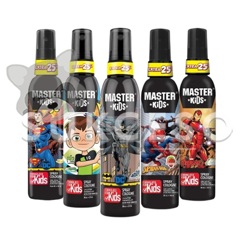 Jual MASTER KIDS Spray Cologne 100ml - Parfum Anak Aroma Buah | Shopee ...