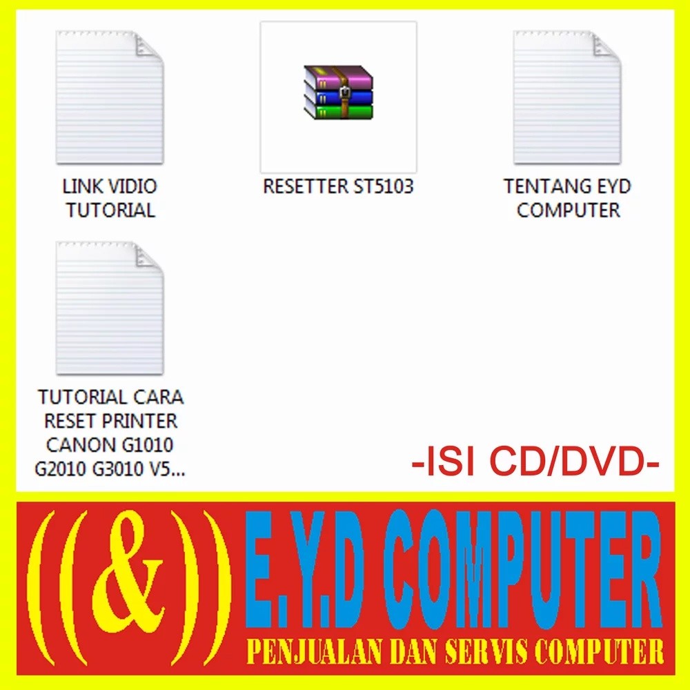 Jual RESSETER CANON G1010 G2010 G3010 V5103 ALL PC UNLIMITED BANYAK PC ...