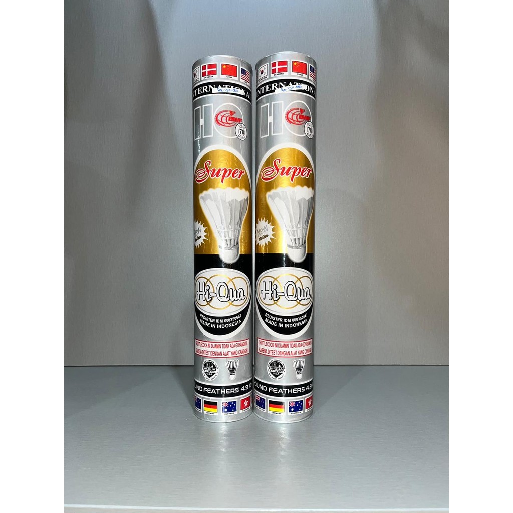 Jual Hi-Qua Silver Shuttlecock Badminton Hi-Qua / Bola Badminton ...