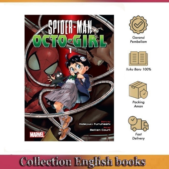 Jual Komik Manga Spider Man Octo Girl V01 Hideyuki Furuhashi 7882