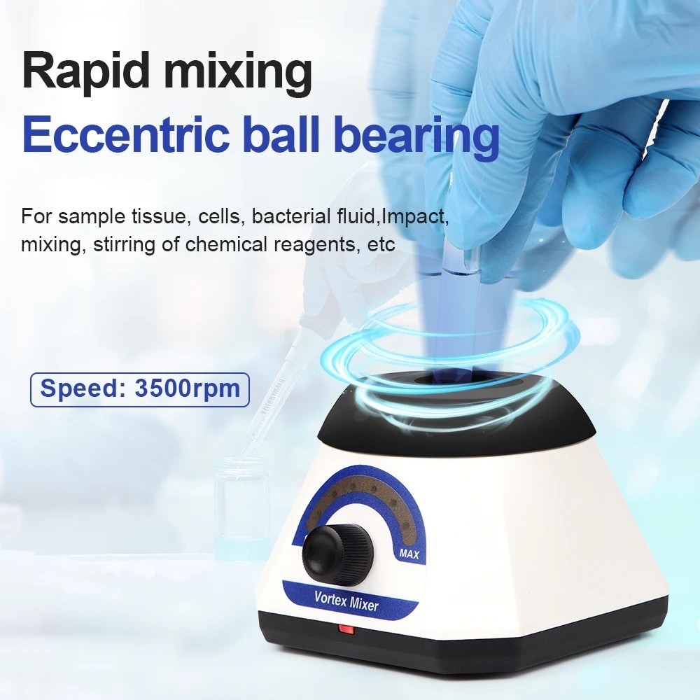 Jual Pencampur Tabung Uji Kontrol Kecepatan Vortex Mini Pengaduk ...