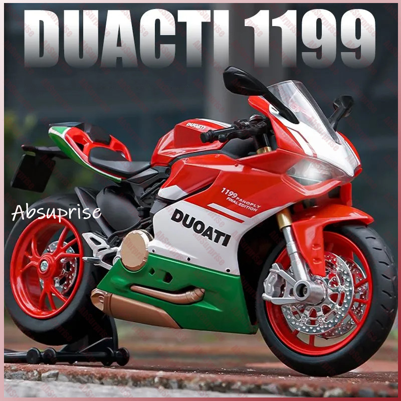 Jual Ducati 1199 1/12 Diecast Alloy Motor Model Balap Cocok Untuk ...