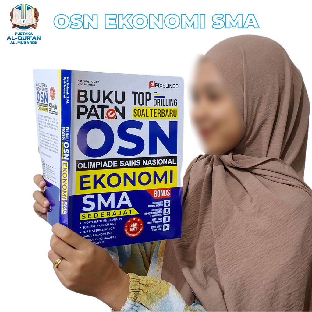 Jual Buku Latihan OSN Ekonomi SMA Mencakup Materi, Soal, Pembahasan, dan Prediksi Soal OSN 2025 ...