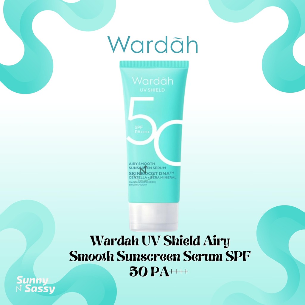 Jual Wardah UV Shield Airy Smooth Sunscreen Serum SPF 50 PA ...