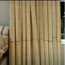 Jual krey bambu outdoor ukuran 2x2 meter+ tali penggulung | Shopee Indonesia