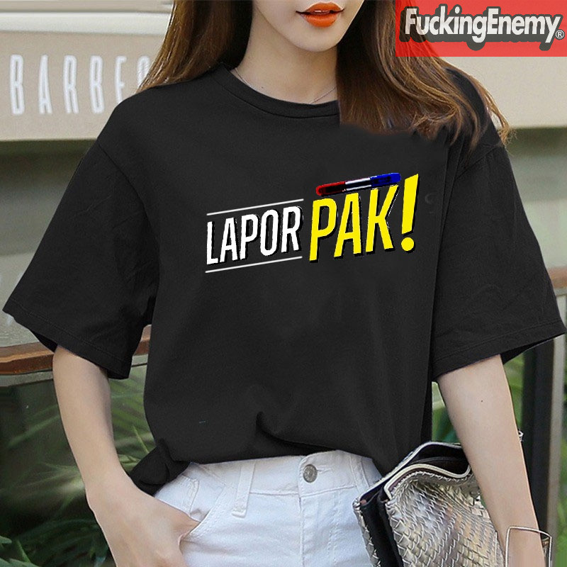 Jual KAOS LAPOR PAK | ACARA TRANS7 | READY. (lengan pendek) | Shopee ...