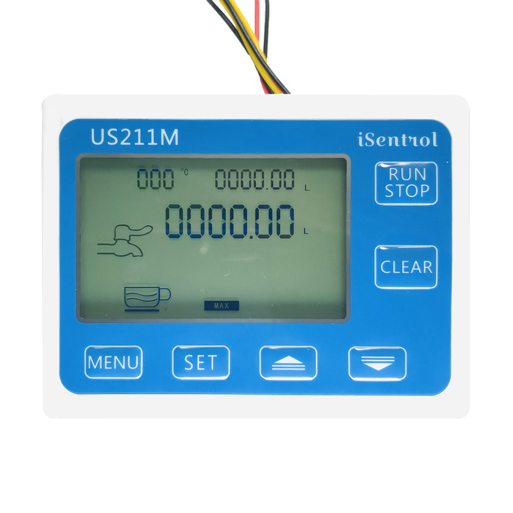 Jual US211M Digital Flow Meter Totalizer Flow Measurement with YF-S201 ...