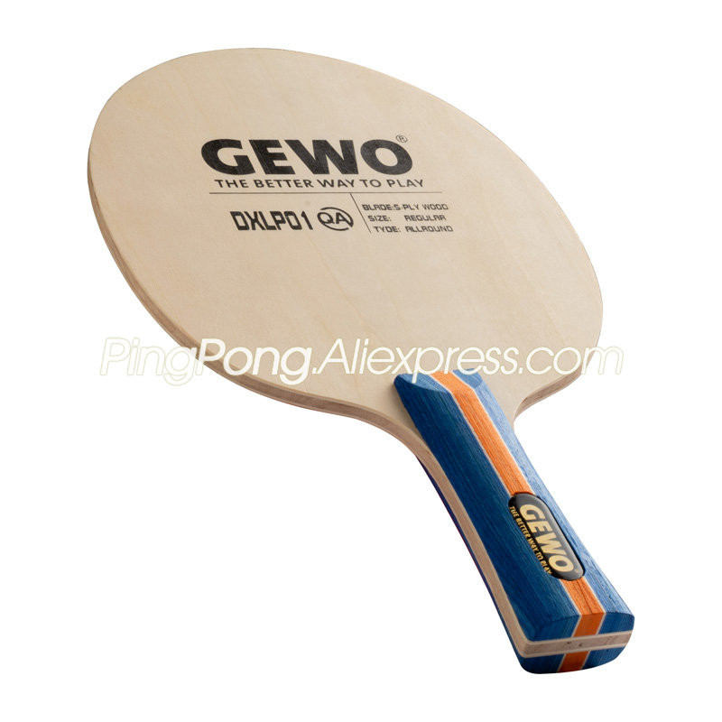 Jual Original GEWO DXLP01 Table Tennis Blade Racket Light Weight Allround Type Control Spin Ping ...