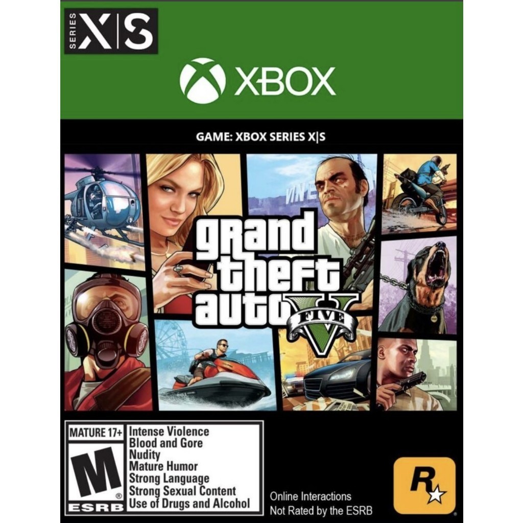 Jual Grand Theft Auto V (GTA V) Full Game Digital Download (Xbox One & Xbox Series X/S) | Shopee ...
