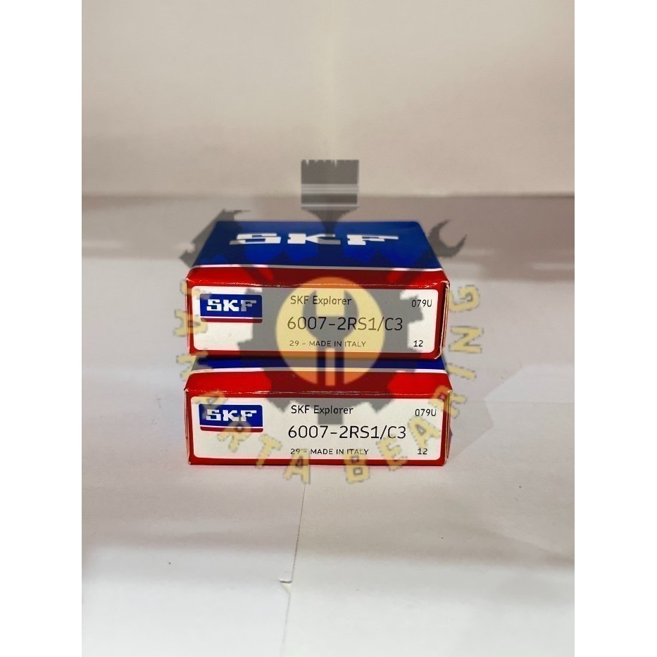 Jual Ball Bearing SKF 6007 2RS1/C3 6007 2RS C3 SKF Original 35x62x14 ...