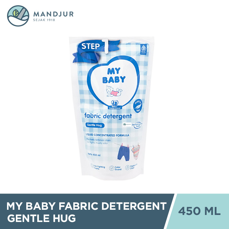 Jual My Baby Fabric Detergent Gentle Hug Refill 450 mL - Detergent ...