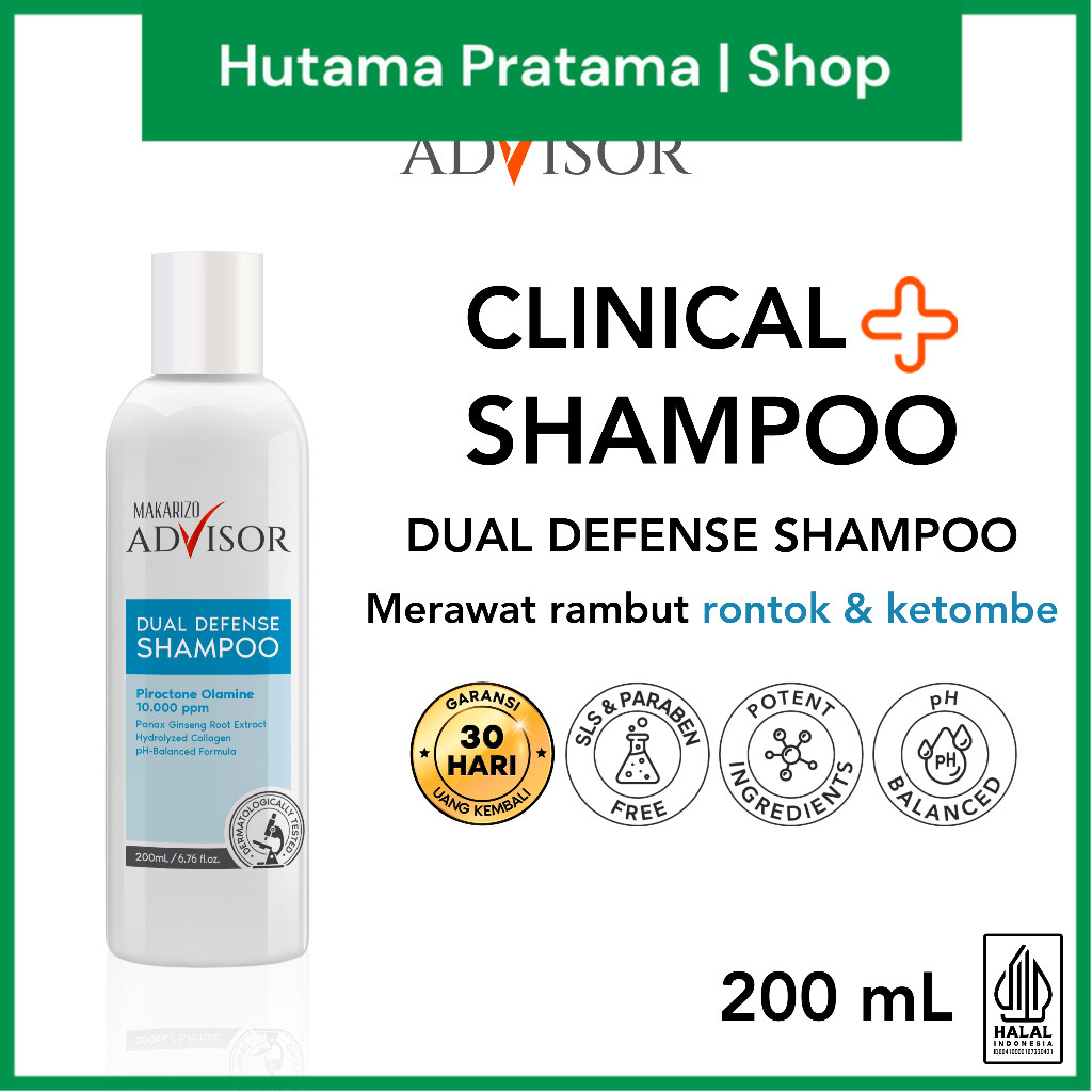 Jual Makarizo ADVISOR Shampoo NON SLS - Makarizo Advisor CLINICAL ...