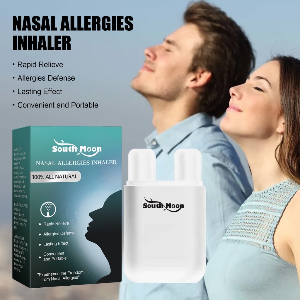 Jual South Moon Nasal Allergies Inhaler Rapid Relieve Allergies Defense ...