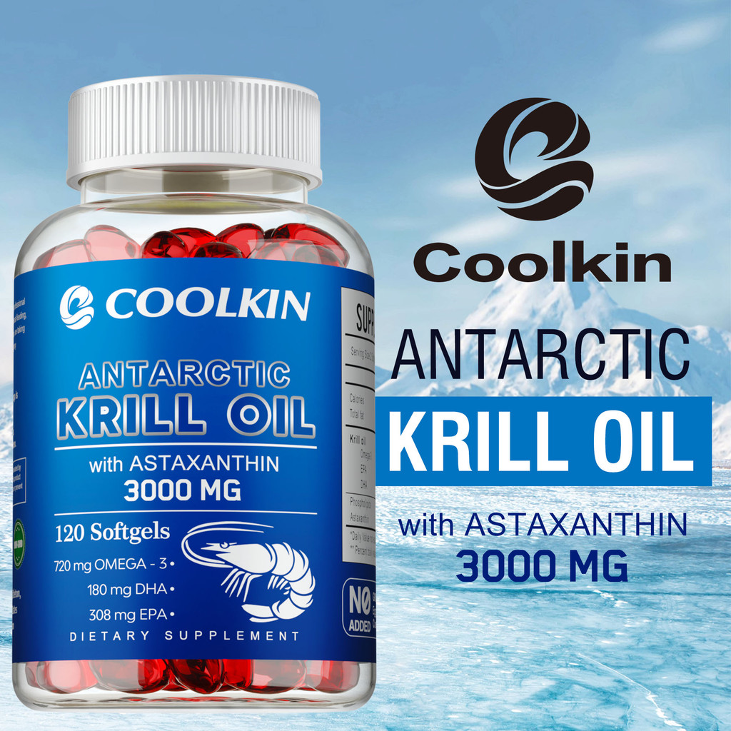 Jual Coolkin - Suplemen Minyak Krill Antartika - Mengandung Astaxanthin ...