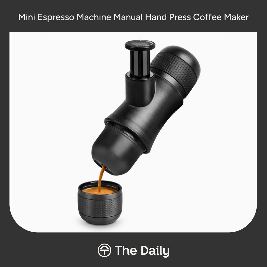 Jual Mini Espresso Machine Manual Hand Press Coffee Maker - Alat Kopi ...