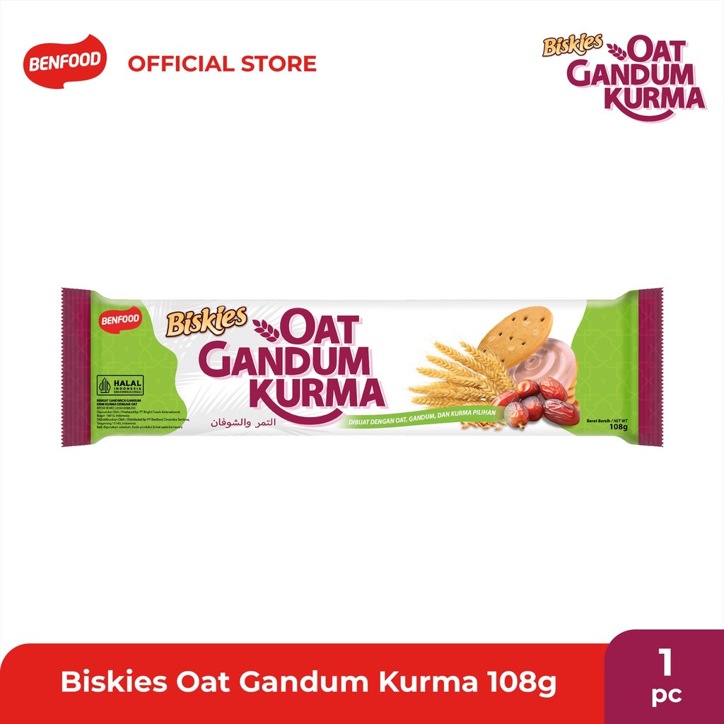 Jual Biskies Oat Gandum Kurma 108g | Shopee Indonesia