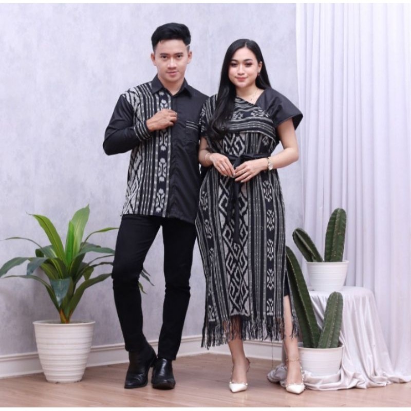 Jual Baju couple Tenun, baju sarimbit, baju tenun couple, kemeja tenun ...