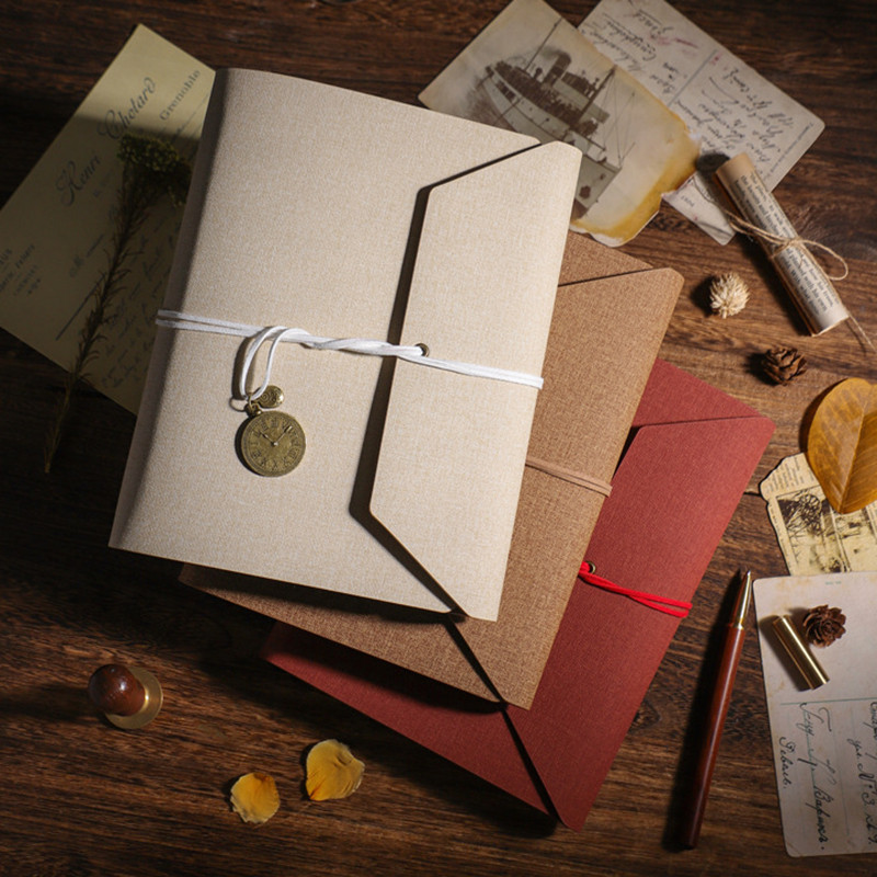 Jual Photo Album LeatherDIY Retro Lovers Memory Book Commemorative ...