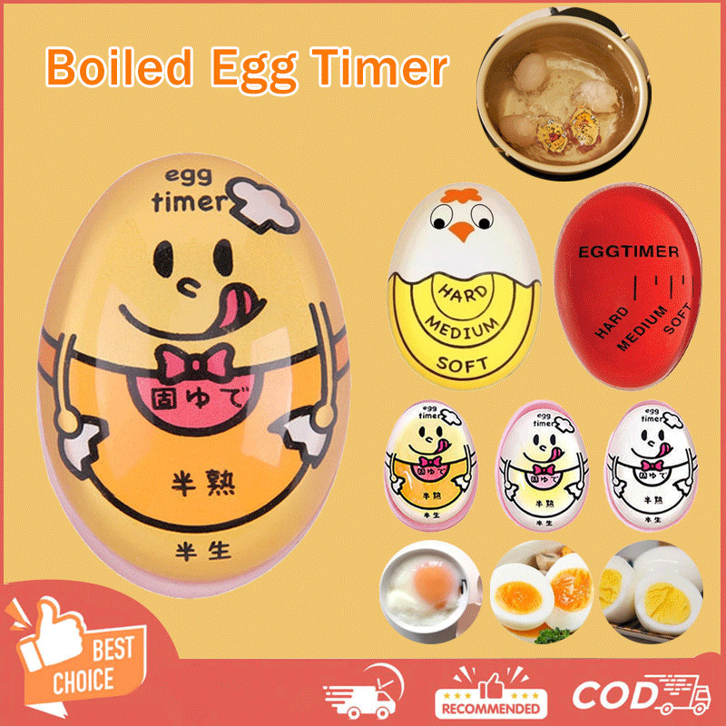 Jual Boiled Egg Timer Alat Rebus Telur Penguku Alat Pengukur Kematangan ...