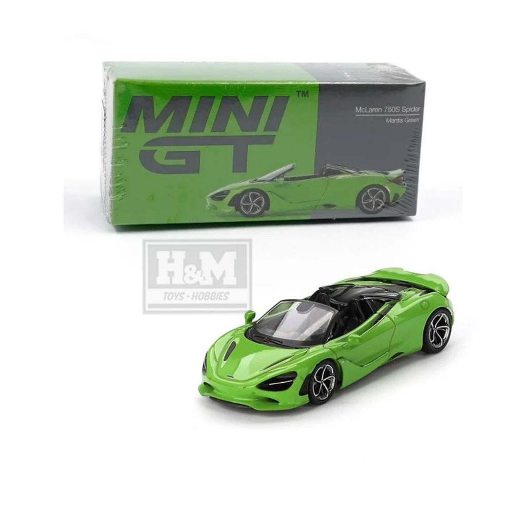 Jual Mini GT McLaren 750S Spider Mantis Green | Shopee Indonesia