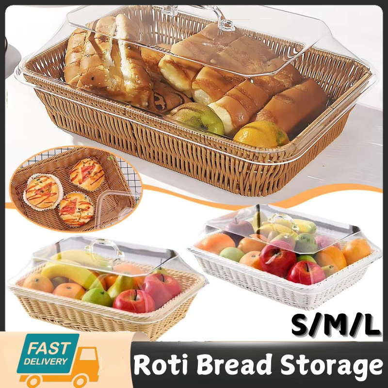 Jual Tempat Roti Penyimpanan Roti Kotak Serbaguna Wadah Roti Box Roti ...