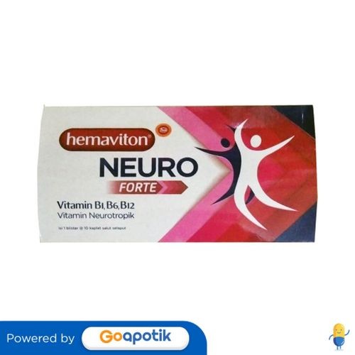 Jual Hemaviton Neuro Forte Box 10 Kaplet | Shopee Indonesia