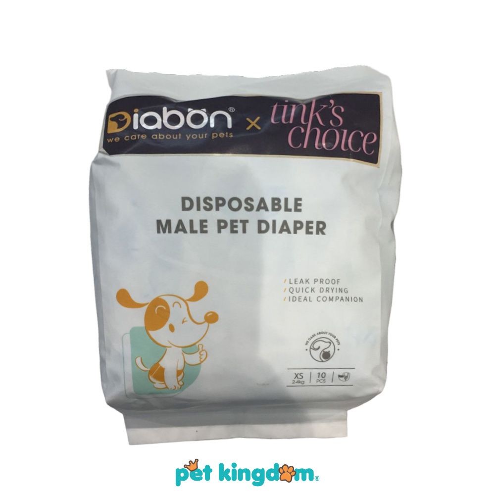 Jual Pet Kingdom Diabon x Tinks Choice Ukuran xs Set 10 Pcs Popok Hewan ...