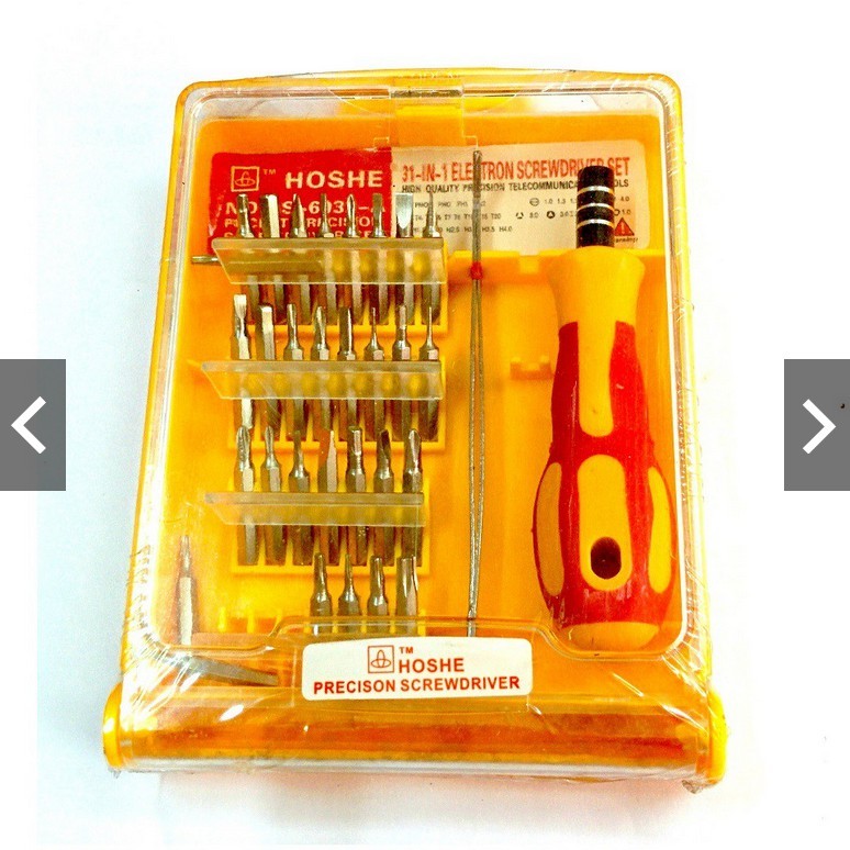 Jual Obeng set toolkit 32in1 lengkap dengan pinset / 32 in 1 | Shopee ...