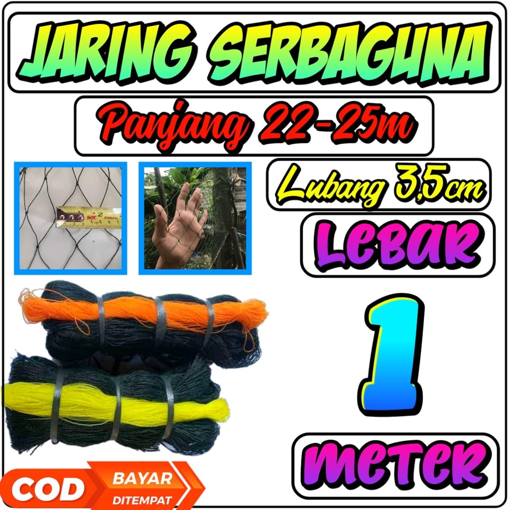 Jual Jaring Ayam Jaring Ayam Lebar 1 Meter X Panjang 25 Meter | Shopee ...