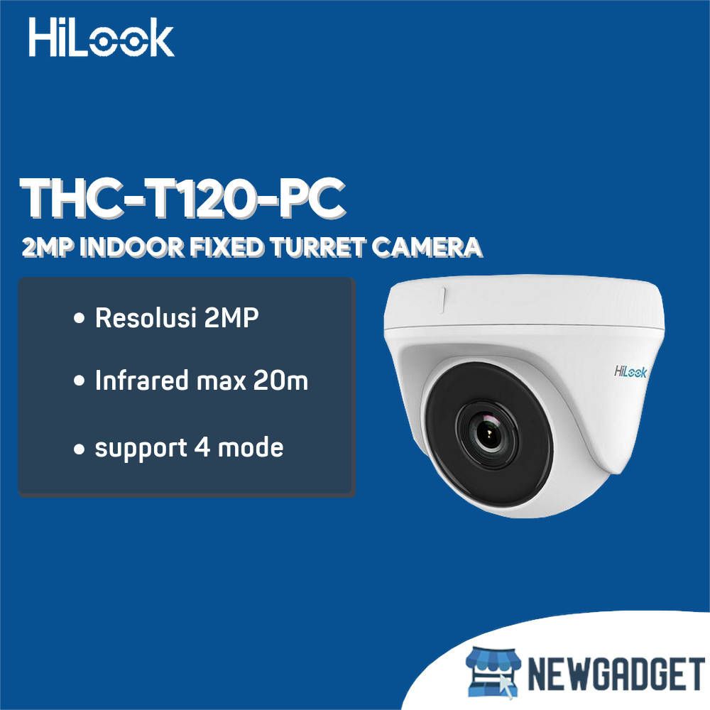 Jual HILOOK THC-T120-PC 2MP INDOOR FIXED TURRET CAMERA | Shopee Indonesia