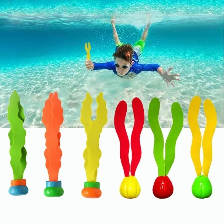 Jual 3pcs Summer Toys Seaweed Diving Toy Water Games Pool Games Child ...