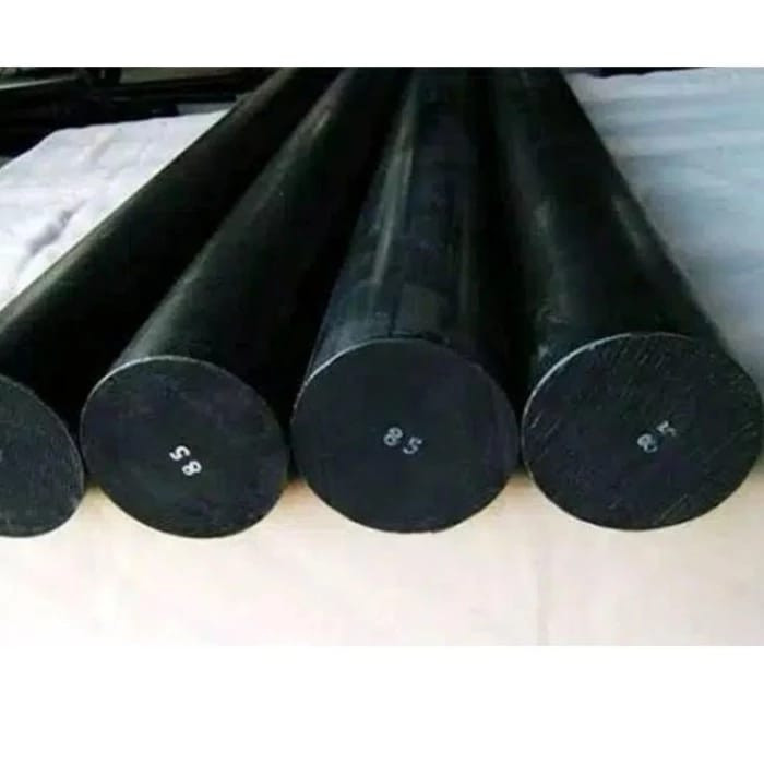 Jual Nylon PE Batangan Hitam Polyethylene Black Rod HDPE AS 10 12 15 20 25 30 35 40 45 50 55 60 ...