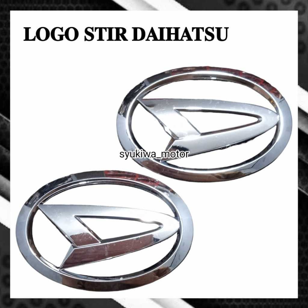Jual logo stir daihatsu chrome | Shopee Indonesia