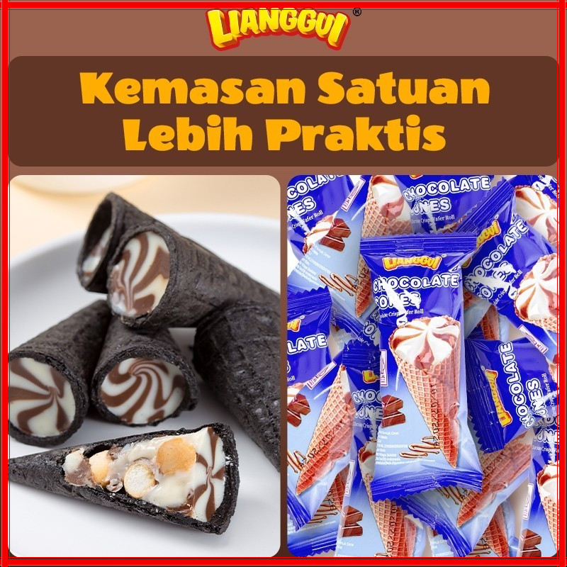 Jual [Penjual kualitas] Hampers/Gift HALAL Lianggui Chocolate Cones ...