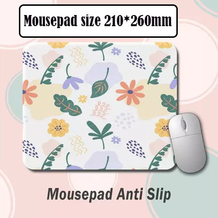 Jual Lanskap Bunga Kecil Premium Mousepad Cartoon Gaming DeskPad ...