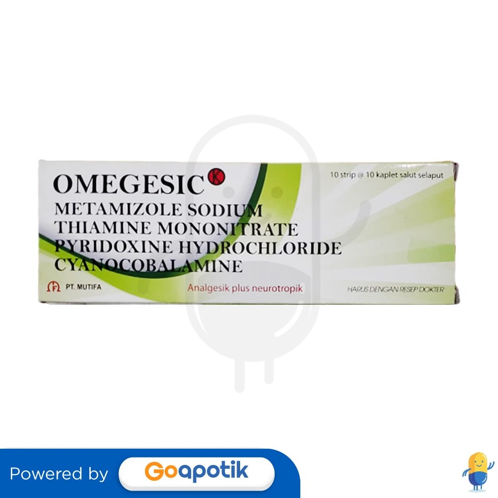 Jual Omegesic Box Isi 100 Kaplet | Shopee Indonesia