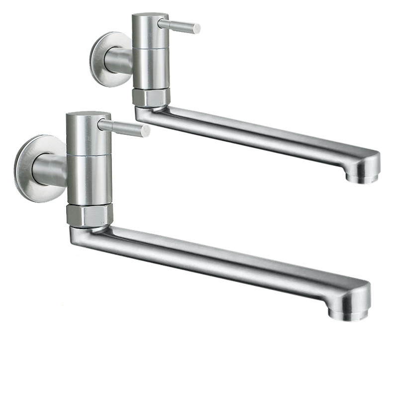 Jual Stainless Steel Kitchen Faucet, 180 ° Rotation, Sink, Mop Pool Tap ...