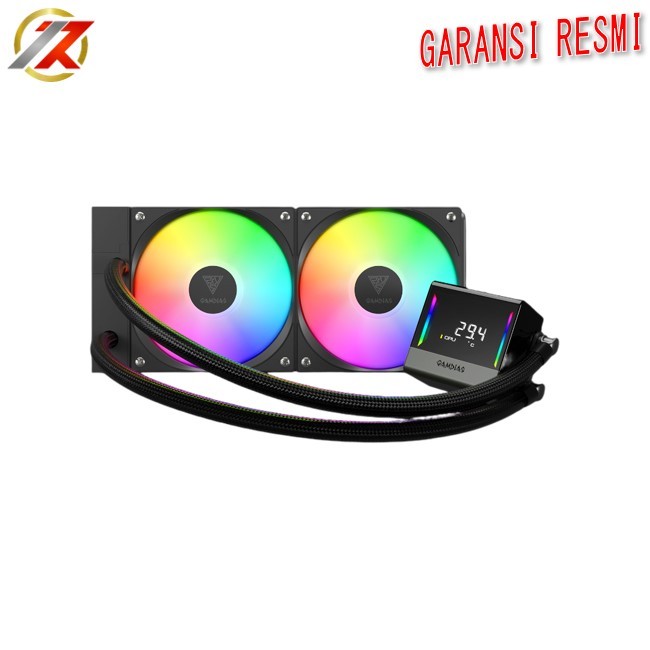 Jual GAMDIAS CHIONE E4-240 BLACK POWERFUL DIGITAL WATER COOLING ...