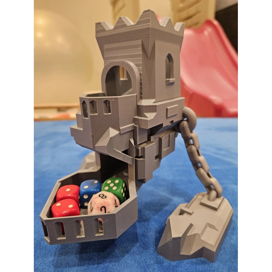 Jual Floating Castle Dice Tower DnD Dice Roll | Shopee Indonesia