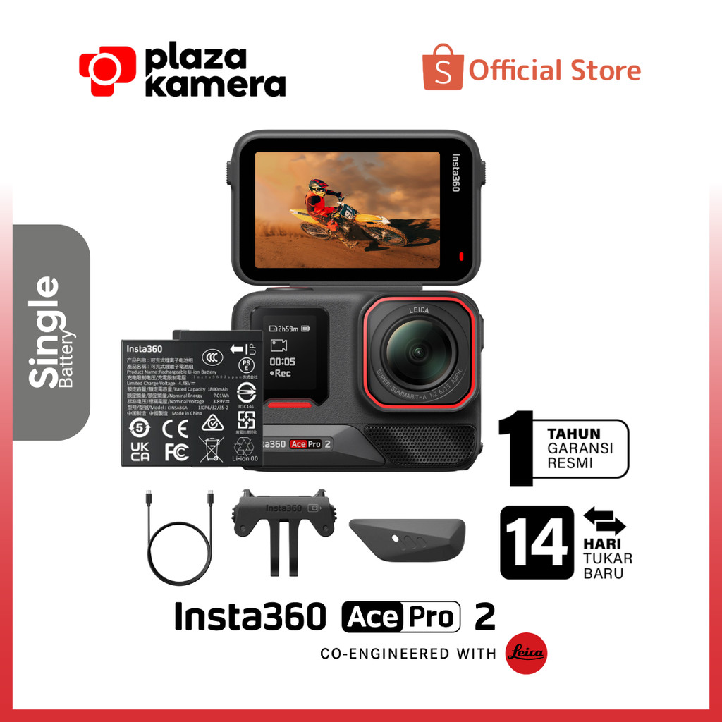 Jual Insta360 Ace Pro 2 8K AI Powered Action Camera Leica Insta 360 Actioncam Garansi Resmi ...