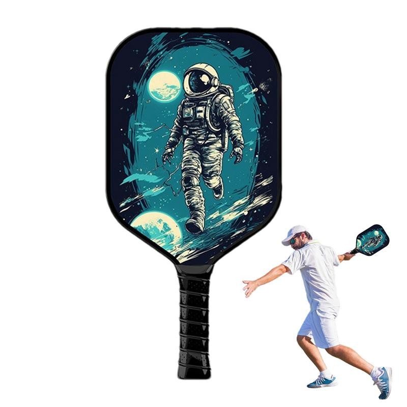 Jual Pickle Ball Sports Racket Lightweight Fiberglass Astronaut Pattern ...
