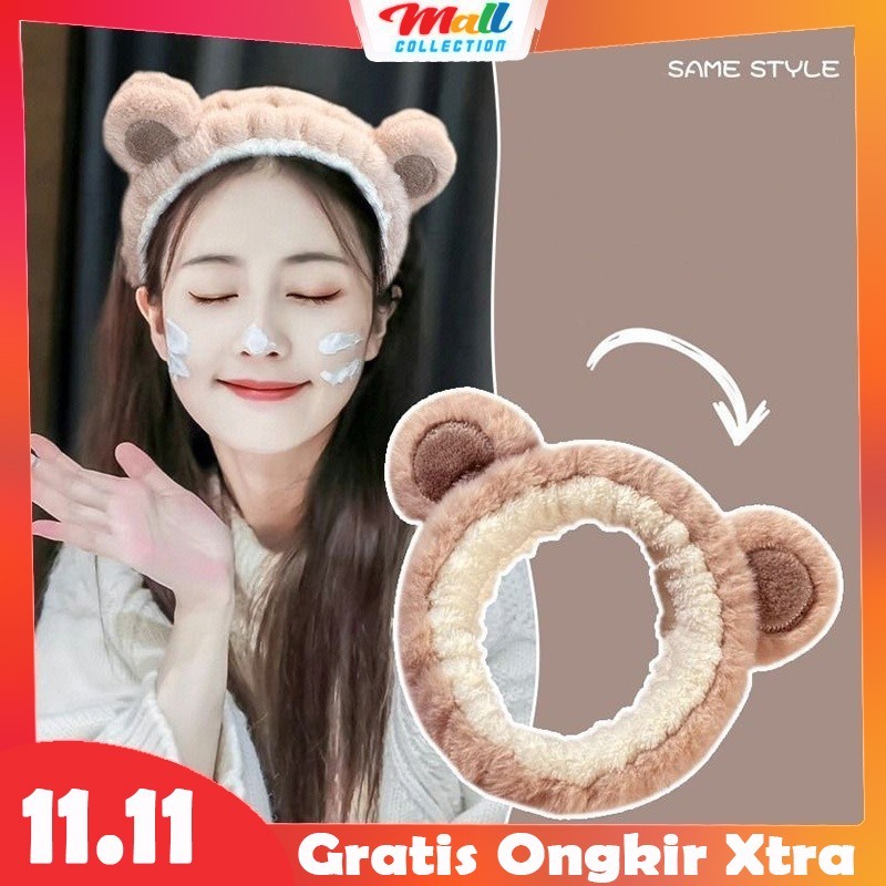 Jual MALL Bando Bandana Flexible Motif Lucu Gaya Korea Maskeran Cantik ...