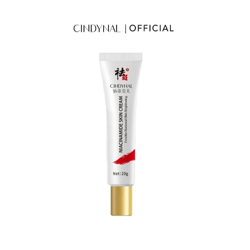 Jual CINDYNAL- Niacinamide Skin Cream / Krim Wajah Flek 20g | Shopee Indonesia