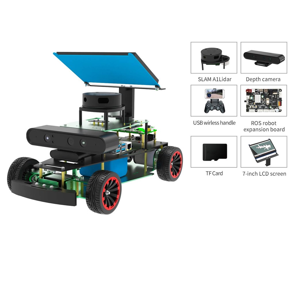 Jual R2 ROS2 Robot Programmable Car with Ackermann Structure for Jetson ...