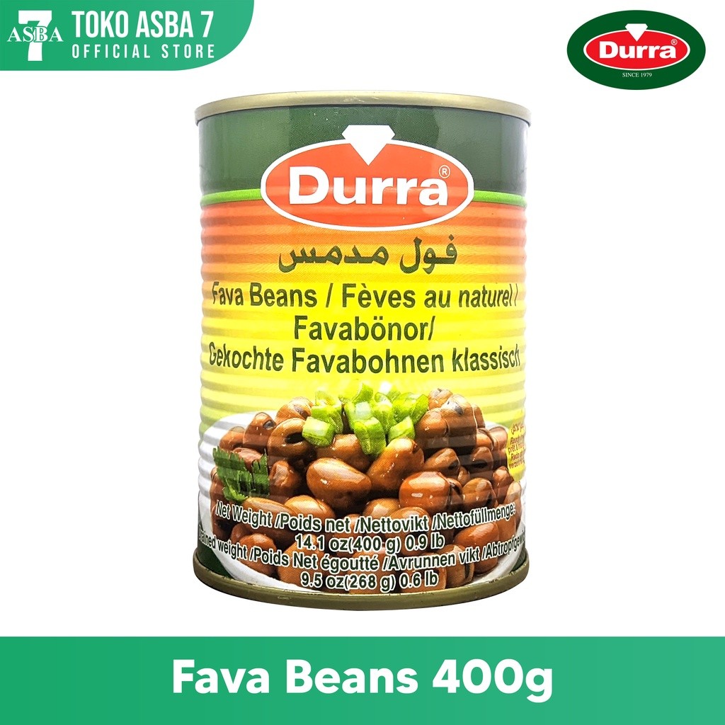 Jual DURRA FAVA BEANS PLAIN 400GR | Shopee Indonesia