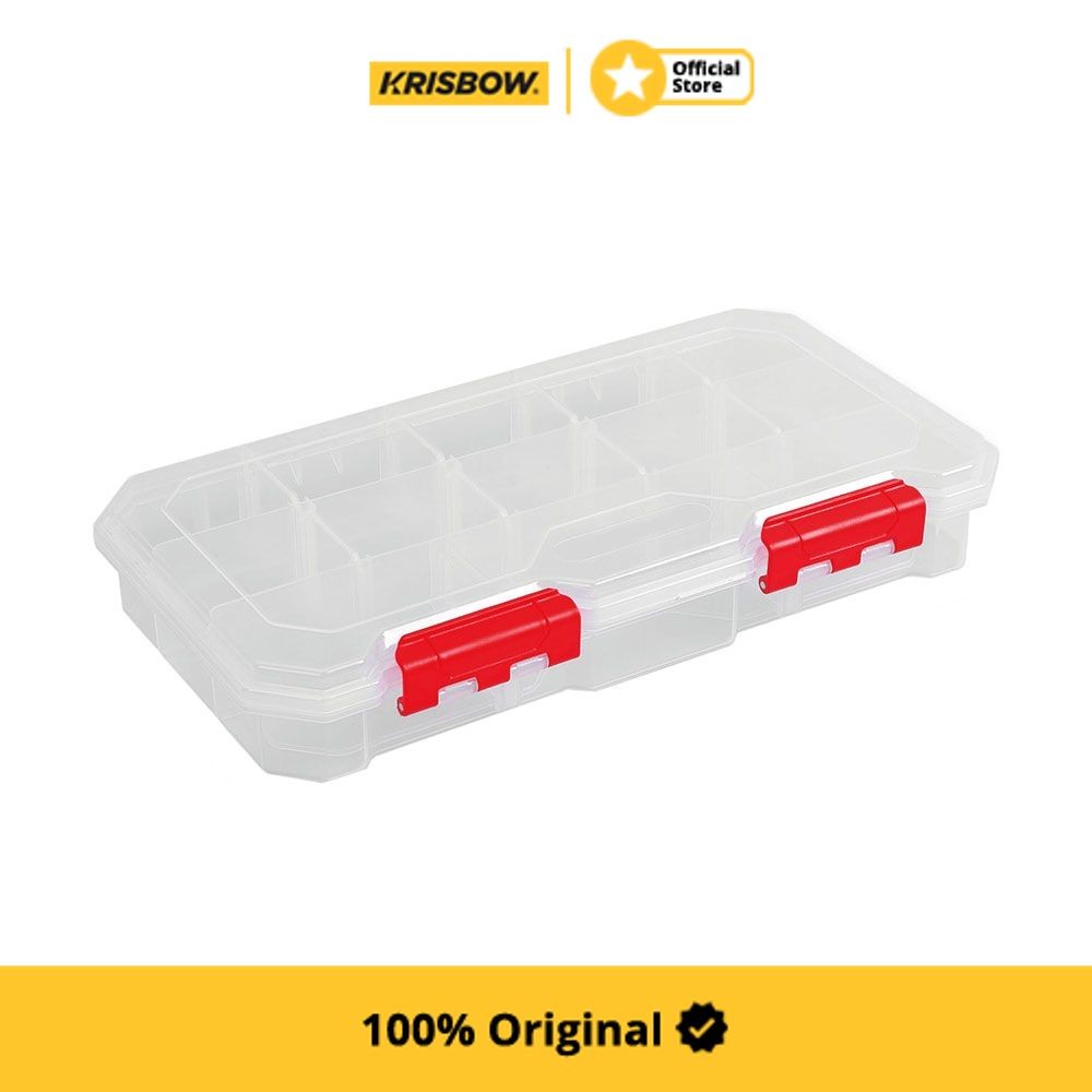 Jual Krisbow Clear Organizer Box Kotak Aksesoris Perkakas Lrob3 ...